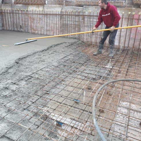 New build basement cost UK.