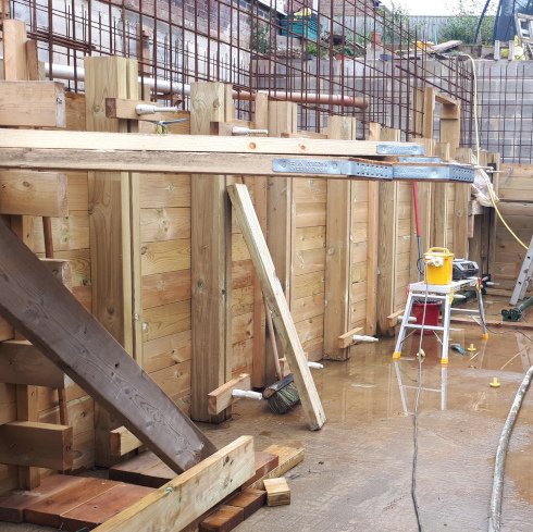 New build basement cost UK.