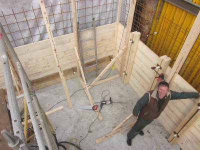 ICF Insulated Concrete Form.