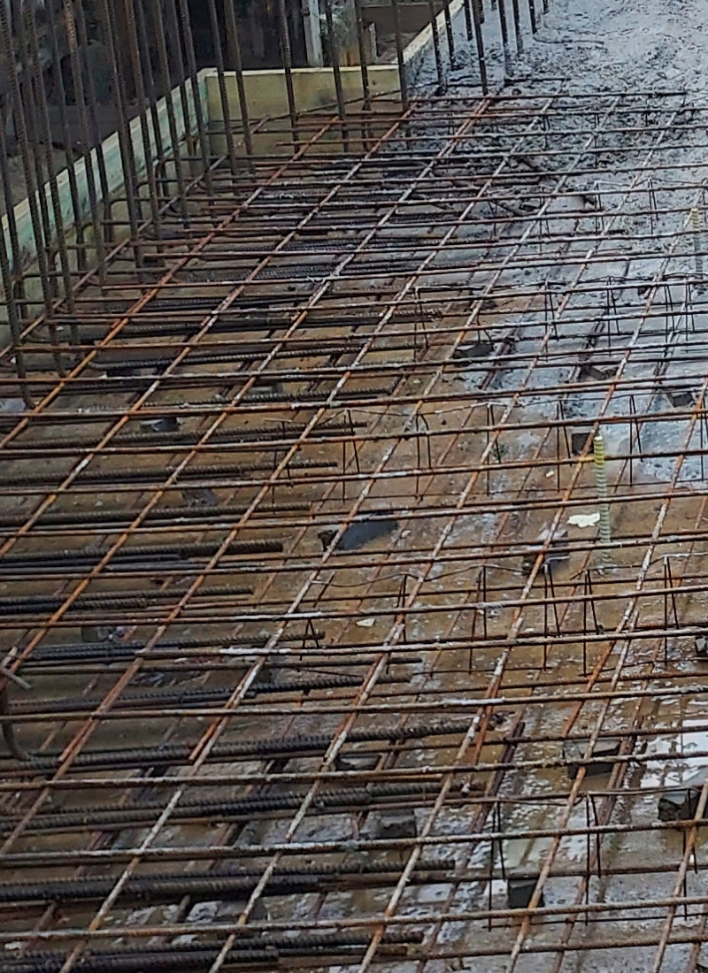 steel reinforcement etc.